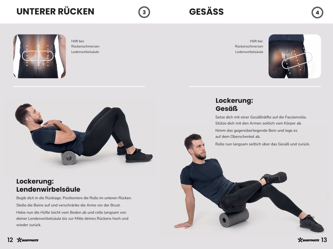 Gratis Faszienrollen-Anleitung als E-Book | BODYMATE – BODYMATE | AllMates